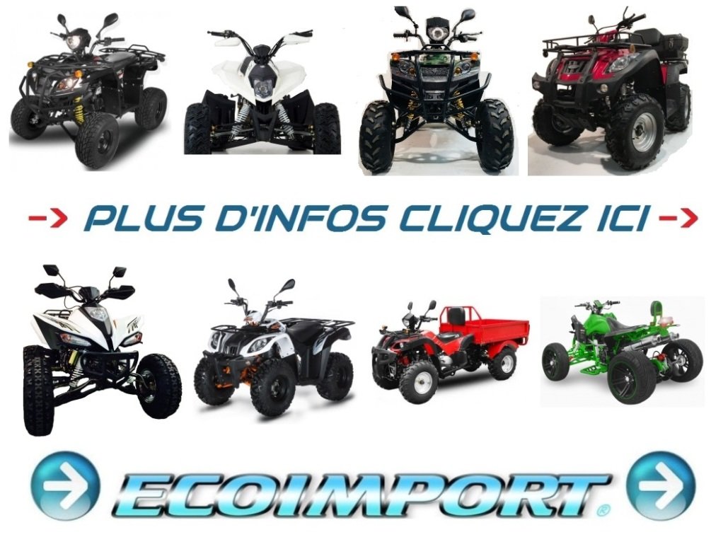 Quad Homologue route neuf pas cher! Puissant permis B
