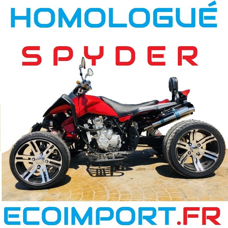 Quad Homologue route neuf pas cher! Puissant permis B